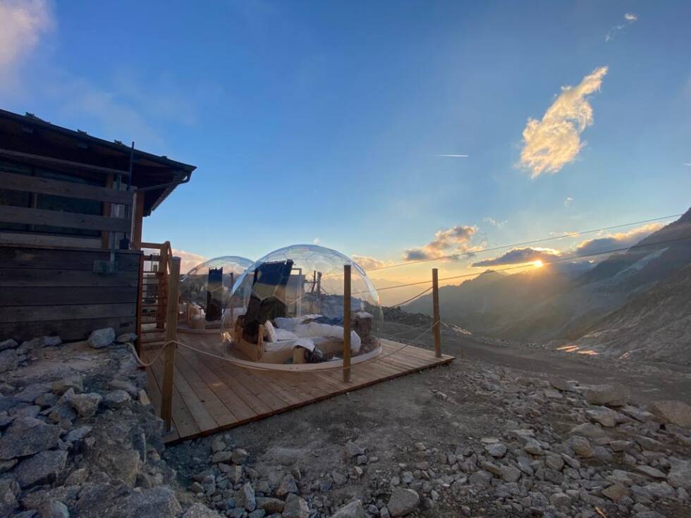 Rifugio Capanna Presena: dormire sotto il cielo stellato