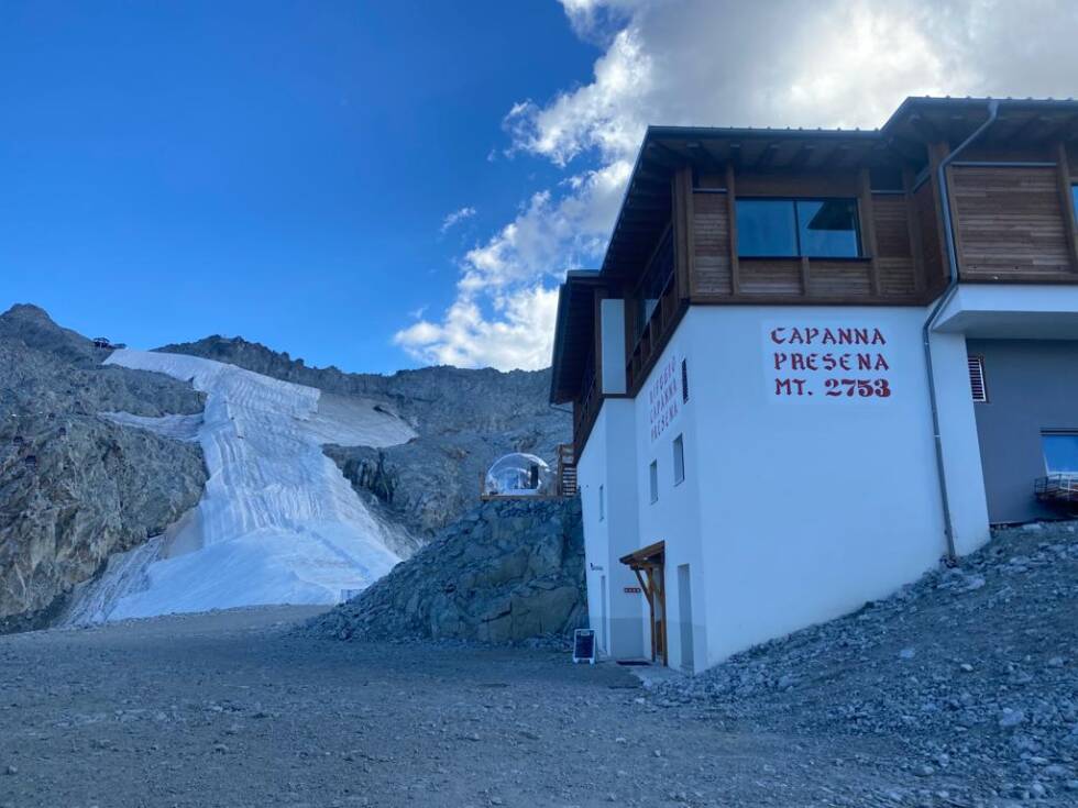 Rifugio Capanna Presena: dormire sotto il cielo stellato