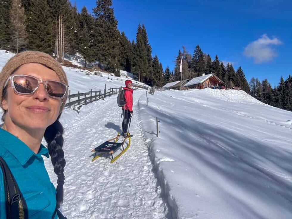 Weissenalm a Senale: malga deliziosa in inverno - Il Trentino Alto ...